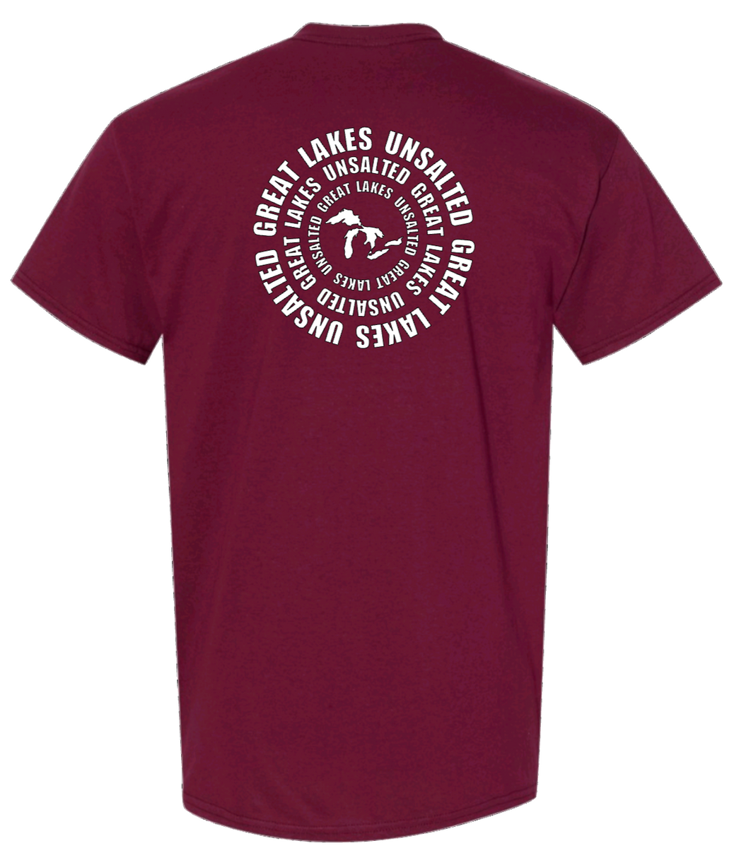 Great Lakes Unsalted Endless Circle T-Shirt – Impressions Custom Tees ...
