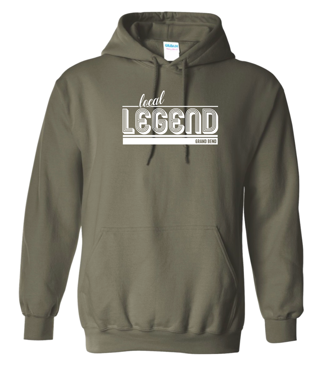 Officially Licensed Grand Bend Local Legends Retro Hooded Sweatshirt ...