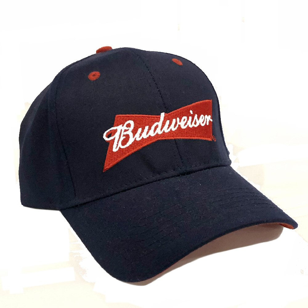 Officially Licensed Budweiser Classic Baseball Cap - Navy – Impressions ...