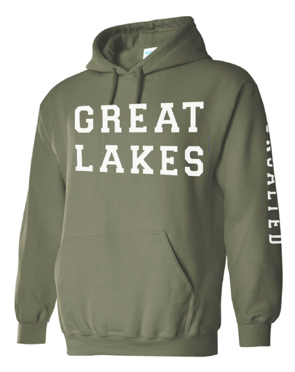Great Lakes Unsalted Classic Hooded Sweatshirt – Impressions Custom ...